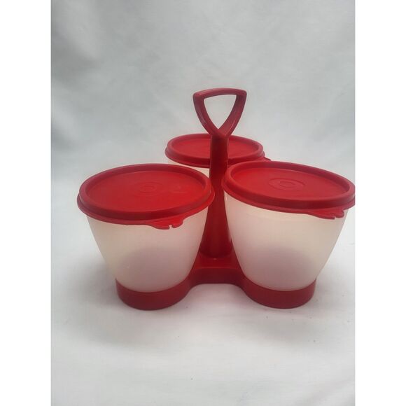 Tupperware | Dining | Tupperware Vintage Condiment Caddy | Poshmark